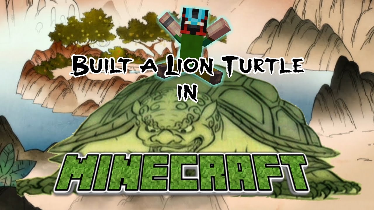 I Built a Giant Lion Turtle in Minecraft! - YouTube