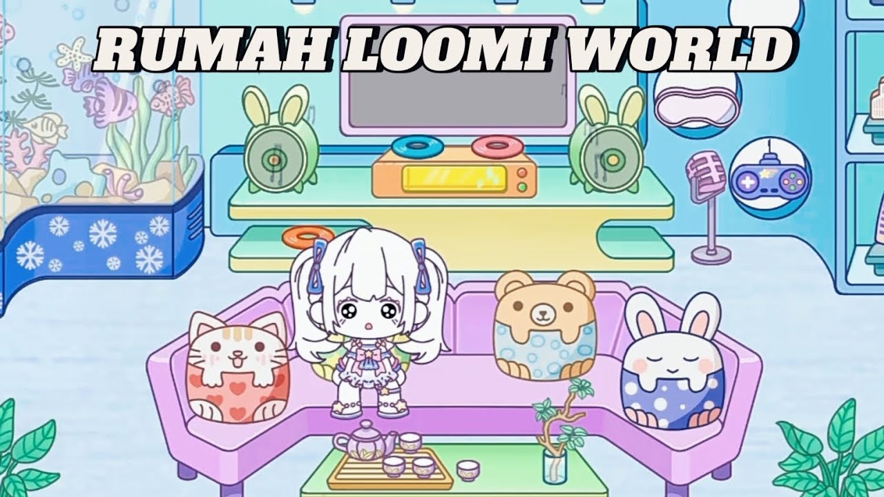 Rumah terlucu dan terbesar ada di game Loomi World😸💗 - YouTube