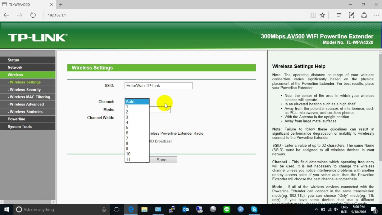 TP-Link PowerLine configuration - YouTube