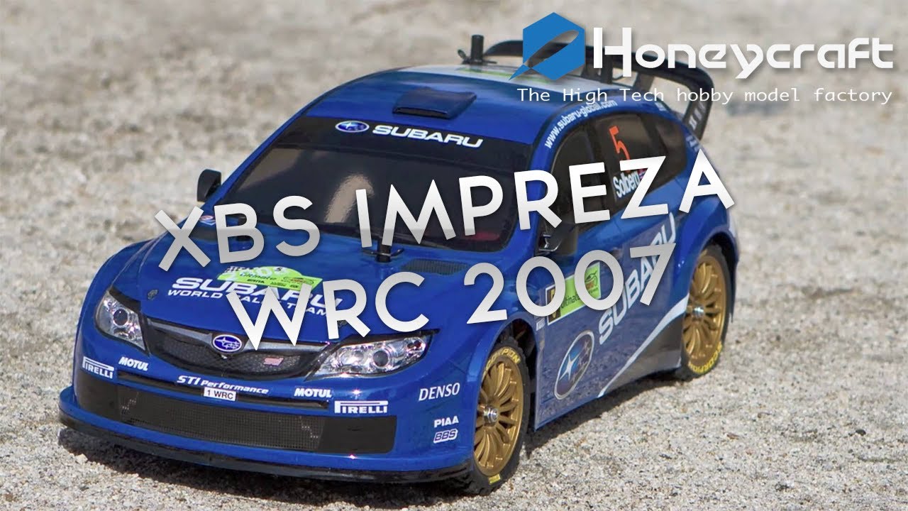 Tamiya: XBS Impreza WRC 2007 TT01ES - 46605 (HC001057) - YouTube
