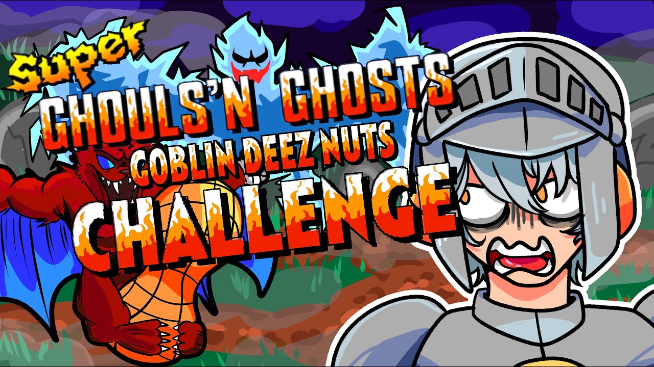 Every 10 seconds, a NUT Covers the Screen!【Super Ghouls and Ghosts】 - YouTube