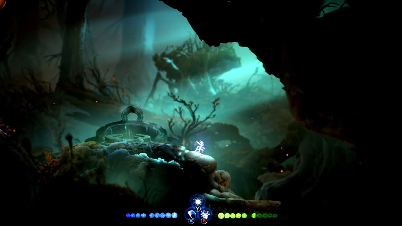 Ori and the Will of the Wisps (Mouldwood Depths, after freeing Mora ...