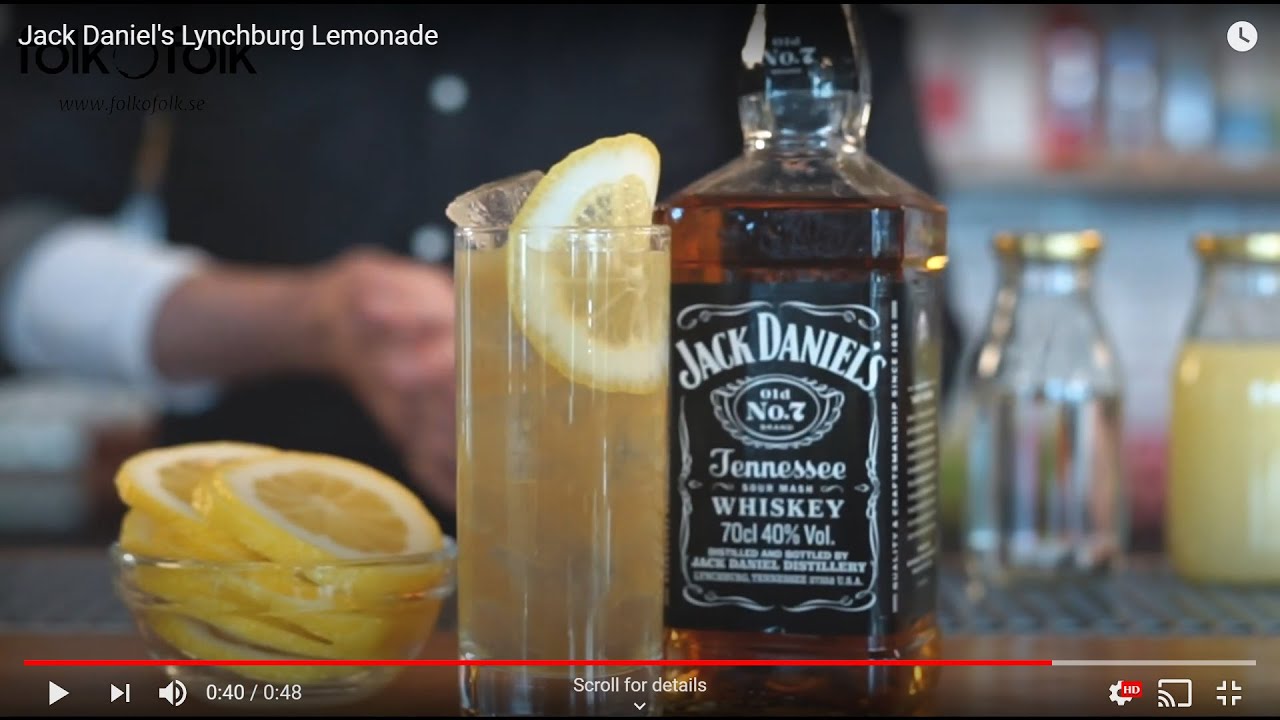 Jack Daniel's Lynchburg Lemonade - YouTube