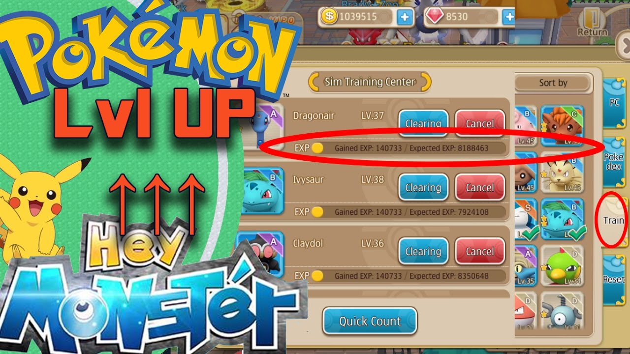 Como subir de nivel y hacer mas fuerte a tu pokemon - Hey Monster ...