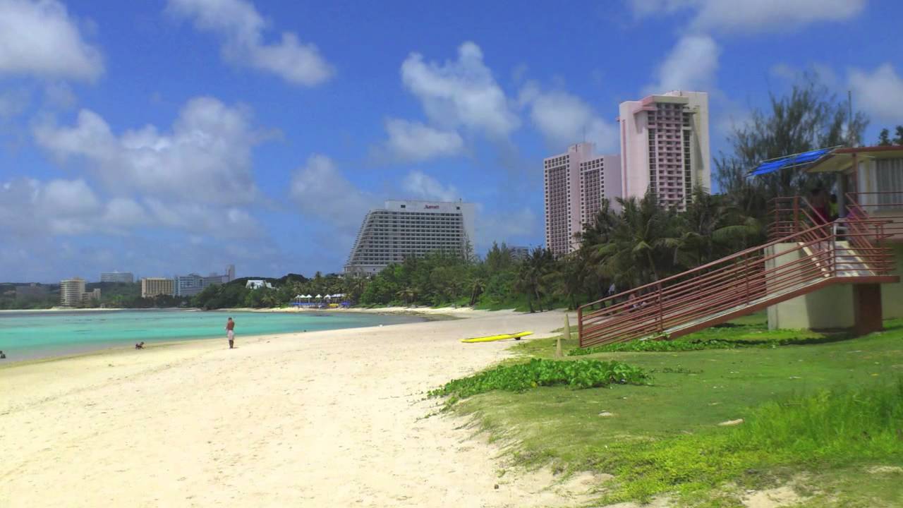 Travelling around Tumon Bay, Guam - YouTube
