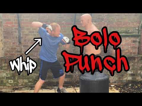 How to throw the bolo punch for MMA - YouTube