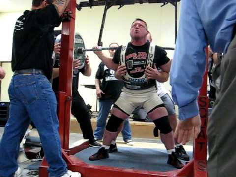 Jim Grandick 1030 lb squat at BIG Spring Open - YouTube