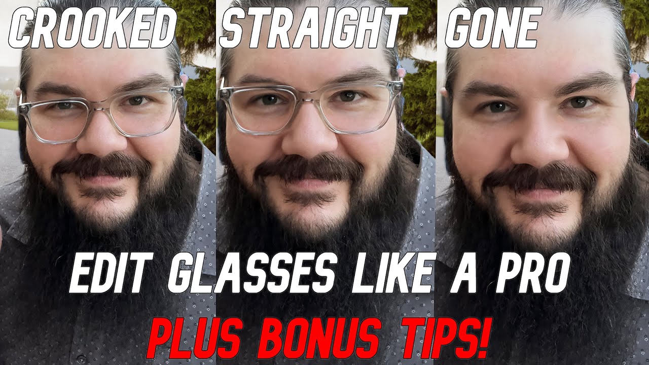 Pro Tips for Perfect Glasses in Photoshop - YouTube