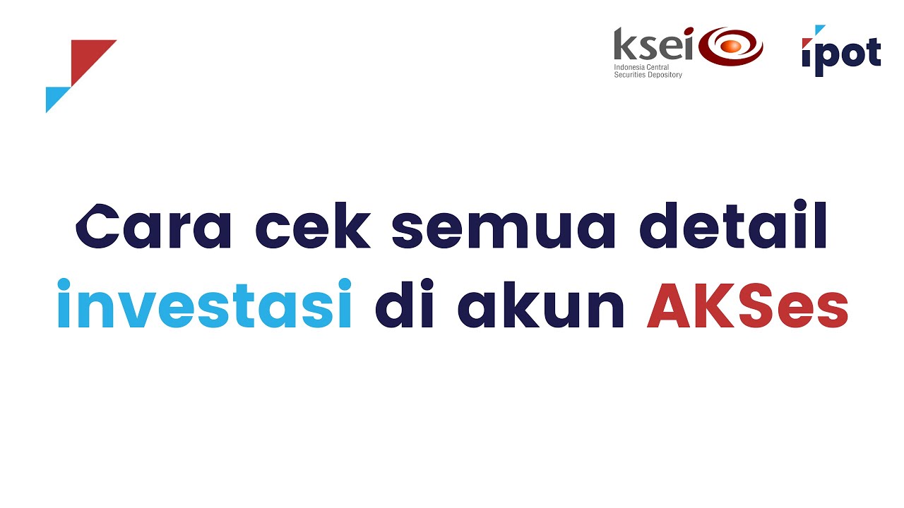 Cara Registrasi dan Login di KSEI - YouTube