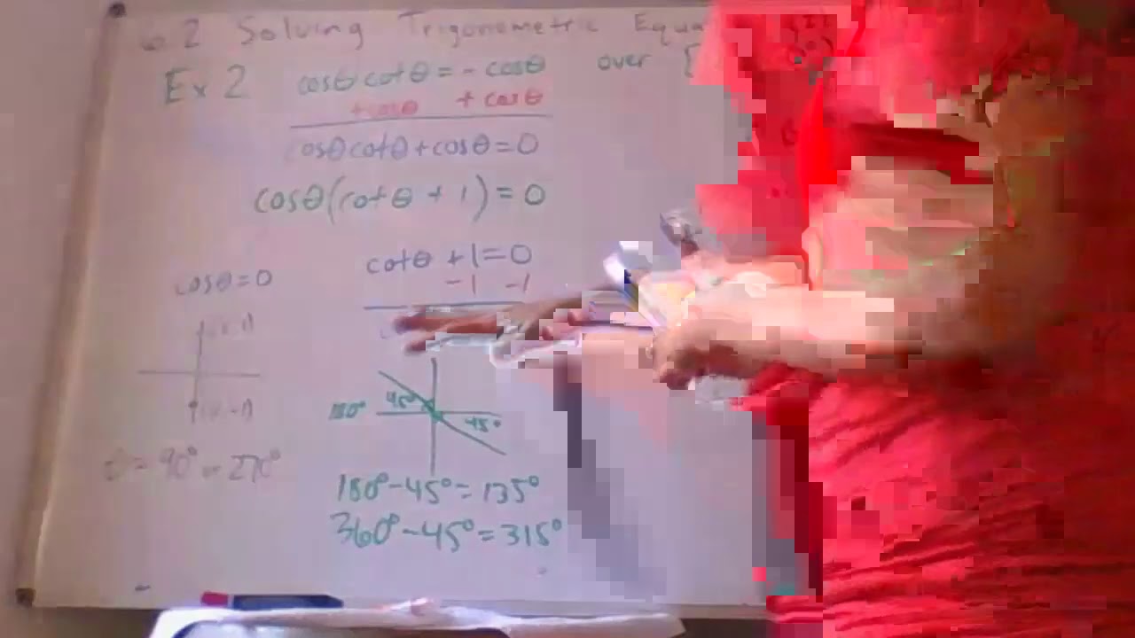 6 2 Solving Trig Equations I Ex 2 And Practice YouTube 6 2 Solving Trig Equations I Ex 2 And Practice YouTube