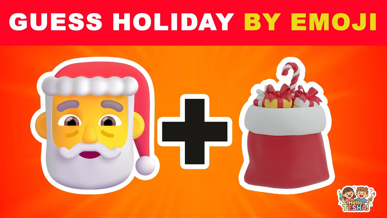 Guess the Holiday by Emoji! 🎉 Fun Holiday Quiz for Kids & Families ...