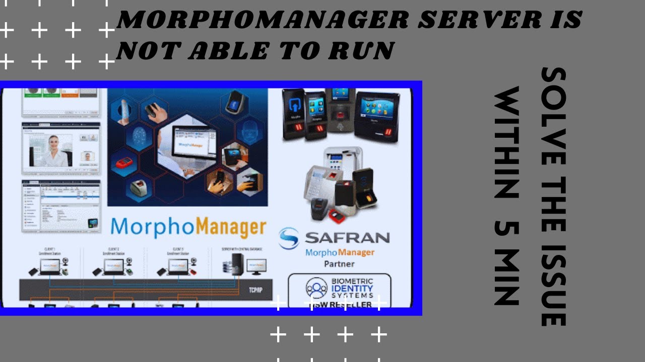 MORPHOMANAGER SERVER IS NOT ABLE TO RUN | SOLVe THE ISSUE WITHIN 5 MIN ...
