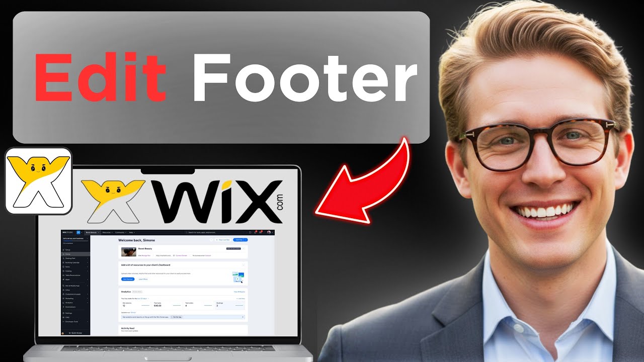 How To Edit Footer On Wix (Easy Guide) - YouTube