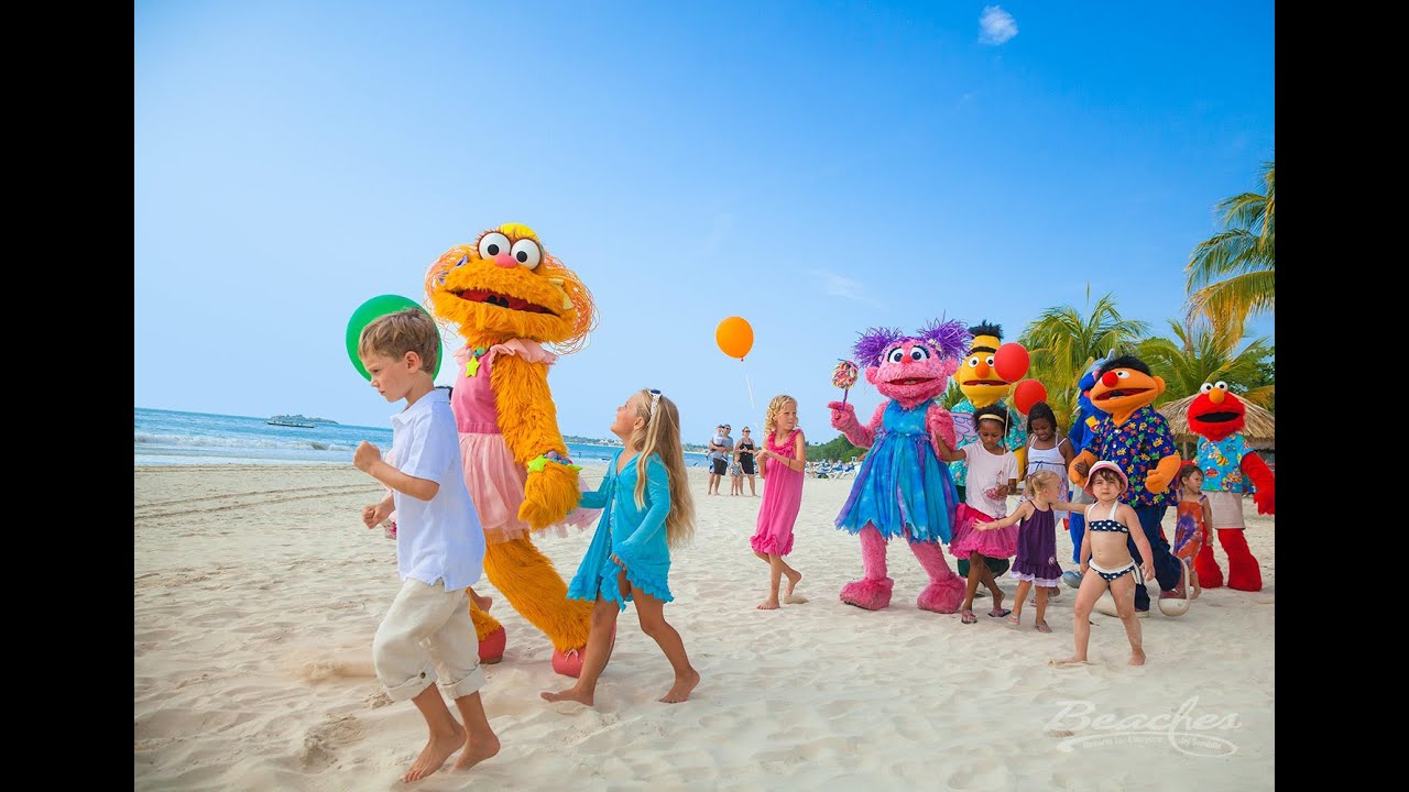 Beaches Ocho Rios Sesame Street Show - YouTube