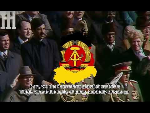 "Unsere Panzerdivision" East german tank march - YouTube