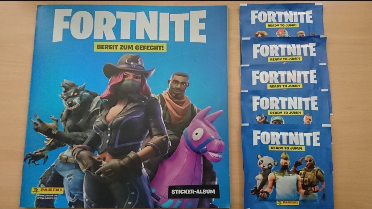 FORTNITE Sticker Album #2 Die ersten 5 Tüten | Uncutize - YouTube