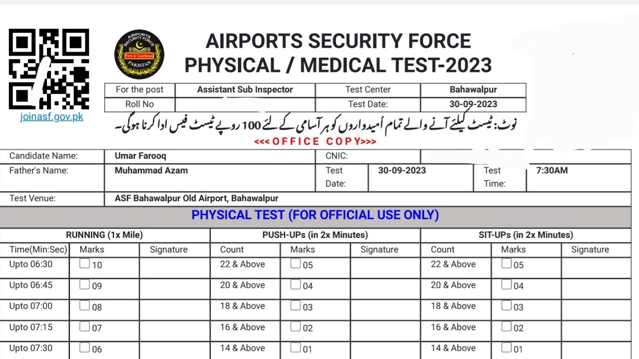 How to Download ASF Slips | Download ASF slips | Airport Security Force ...