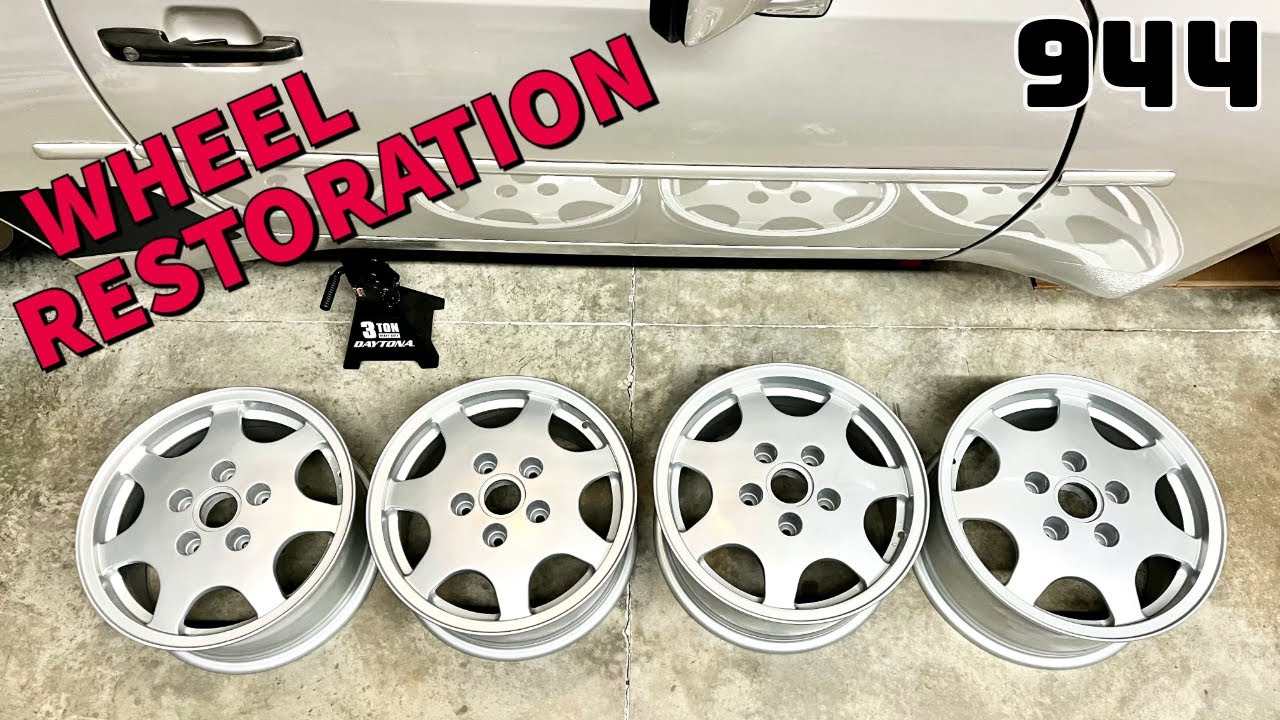 Porsche 944 – Design 90 Wheel Restoration - YouTube