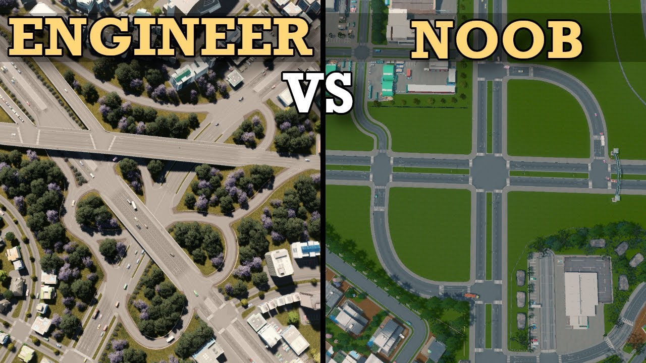 Fixing Traffic Congested Intersections | Cities Skylines | Engineer vs ...