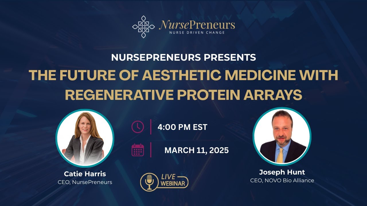 The Future of Aesthetic Medicine with Regenerative Protein Array - YouTube