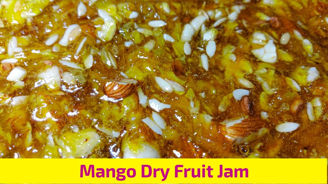 MANGO DRY FRUIT JAM | Easy to Make | How to Make Jam at Home With only ...