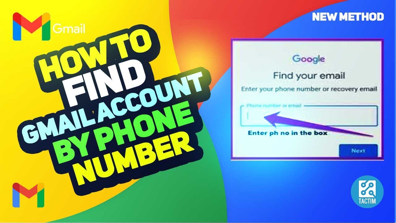How to Find Your Gmail Account by Phone Number | Step-by-Step Tutorial 2025 - YouTube