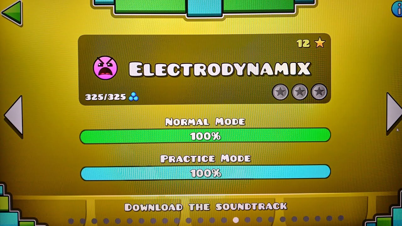 Geometry Dash - "Electrodynamix" 100% complete / Magrixx - YouTube