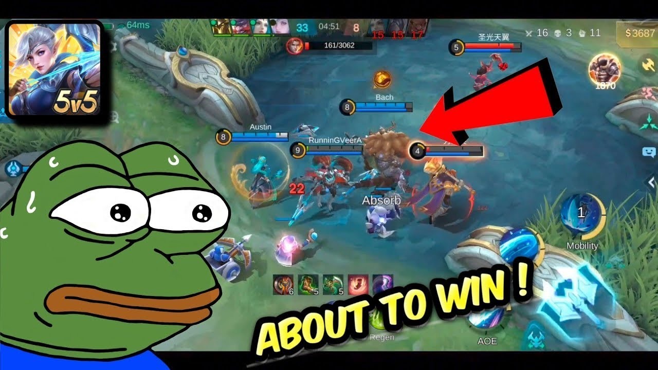 We Are Just About To Win ! | Moba 5 vs 5 😬 - YouTube