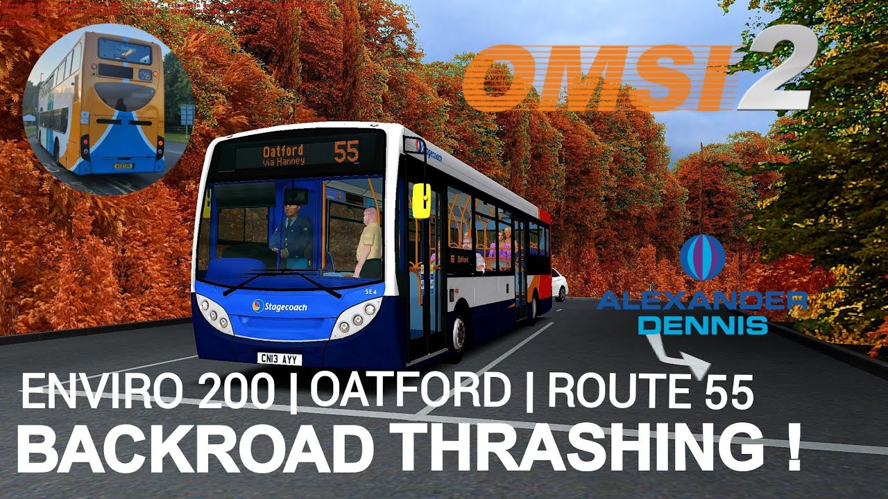(OMSI 2) Stagecoach midlands Enviro 200 Voith (CN13 AYY - 36845 ...