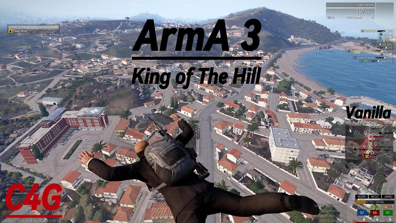 Arma 3 King of The Hill Code Four Gaming Gameplay S9 (Vanilla) - YouTube