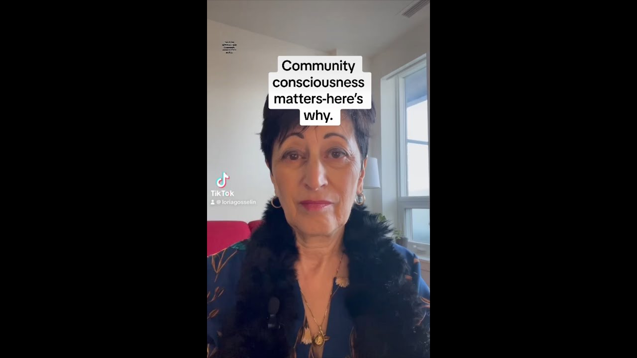 Community Consciousness changes everything! - YouTube
