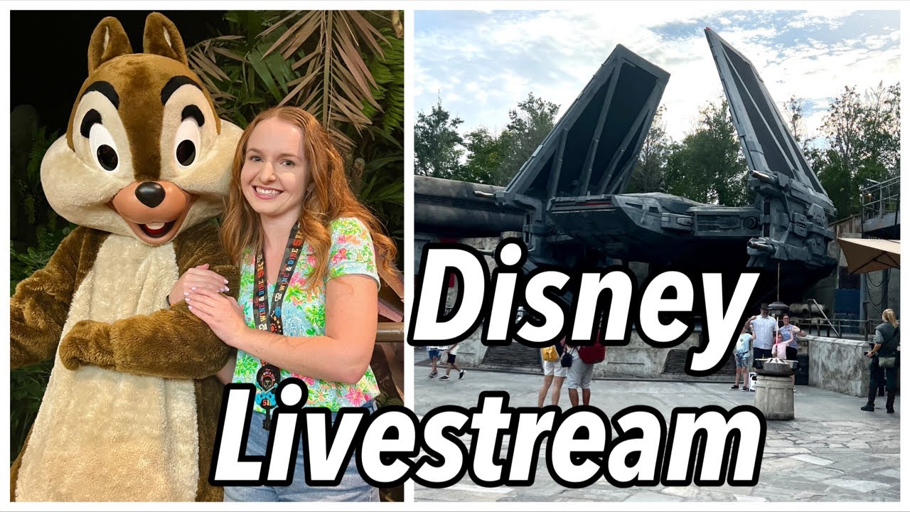 Disney World Livestream | Live from Hollywood Studios and Epcot - YouTube