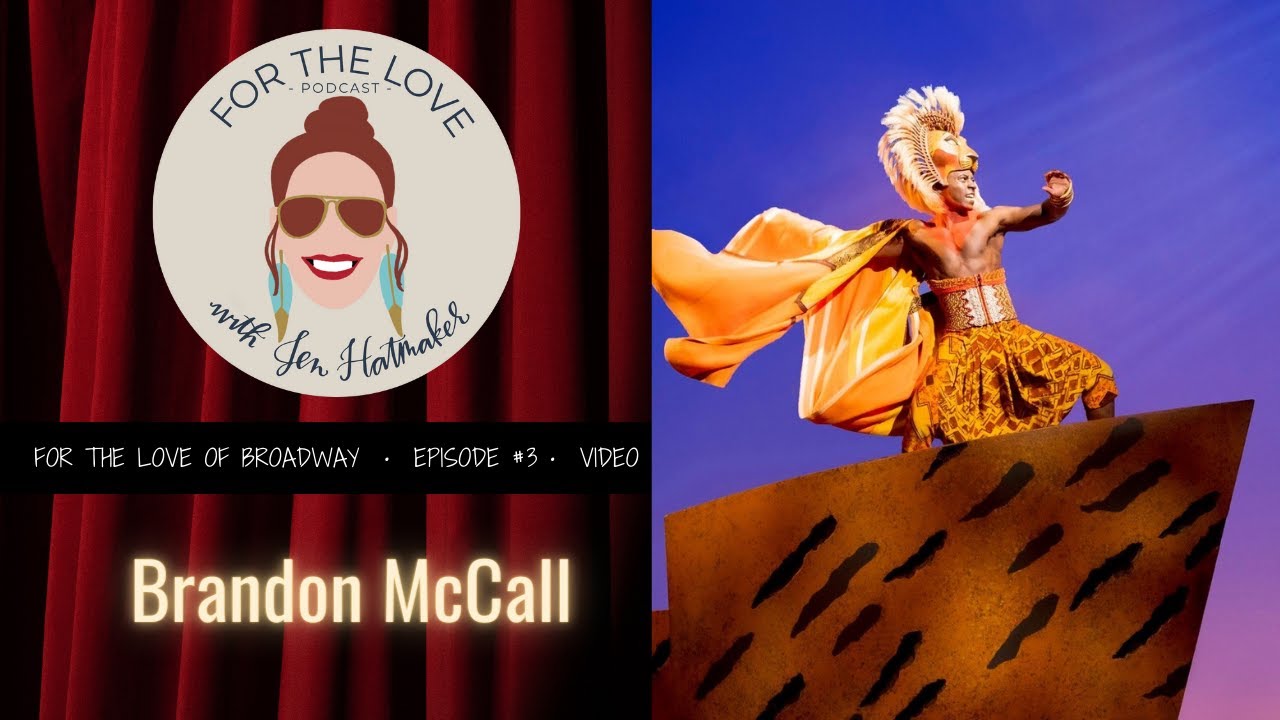 The Lion King’s Brandon McCall on Fulfilling a Life-Long Dream - YouTube