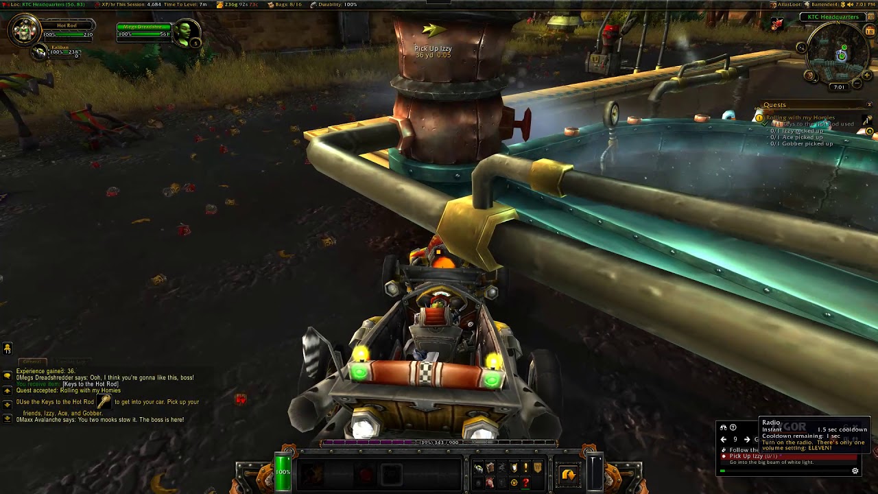 06 HORDE Goblin Starting Zone Kezan - YouTube