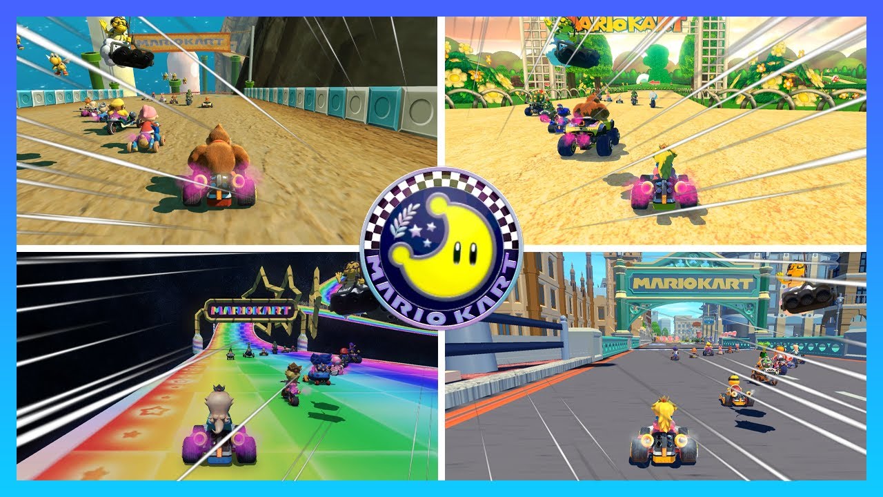 Mario Kart 8 Deluxe - DLC Wave 3 Tracks Gameplay! (London Loop Update ...