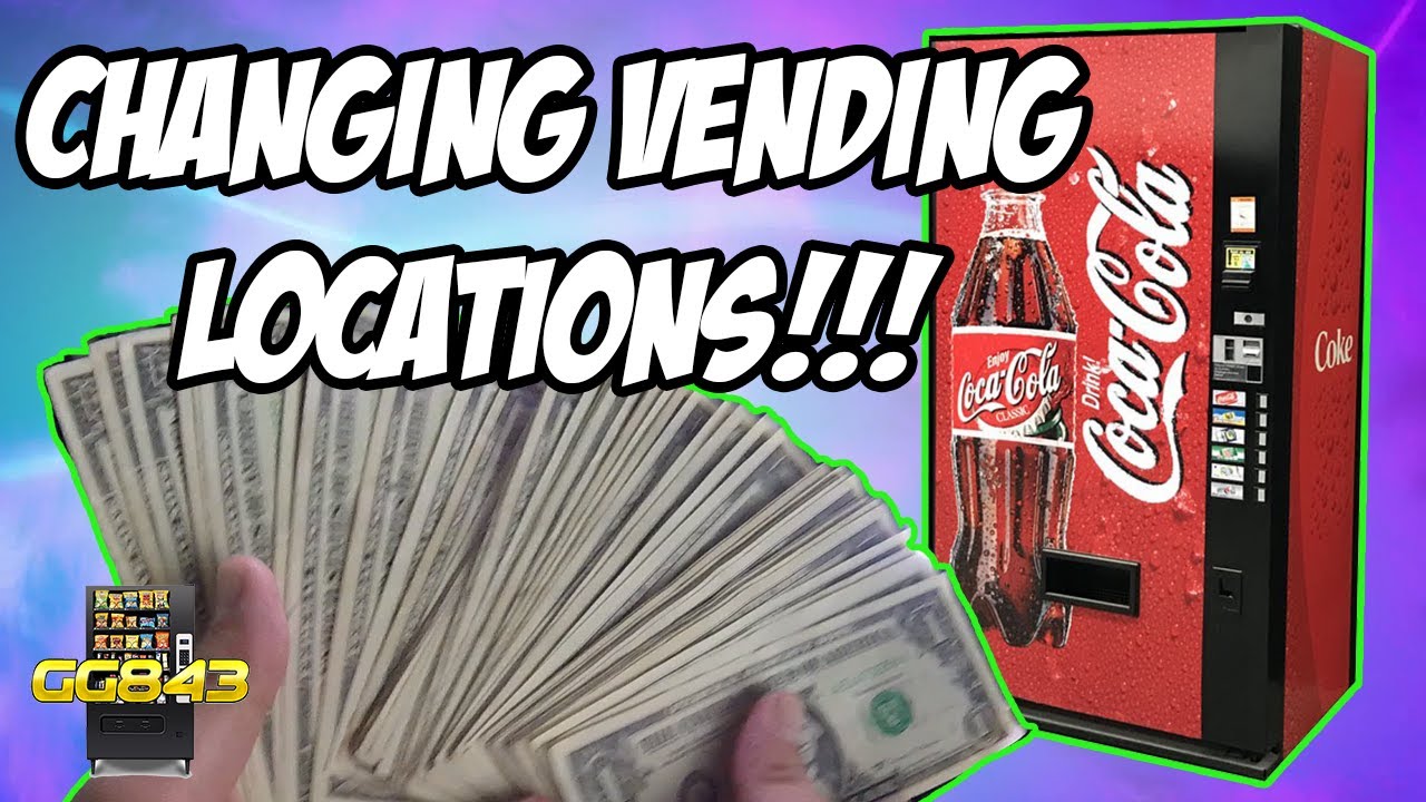 More Changes To Our Vending Business - Moving Vending Machines To New ...
