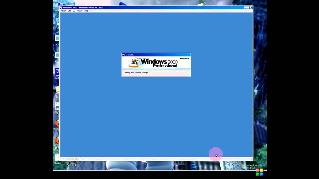Win 2000 SP5.1 Booting Up and Shutting Down.mp4 - YouTube