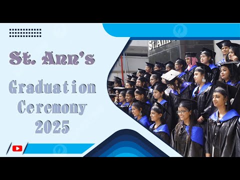 Graduation Ceremony 2025 || St Ann's Degree College for Women ...