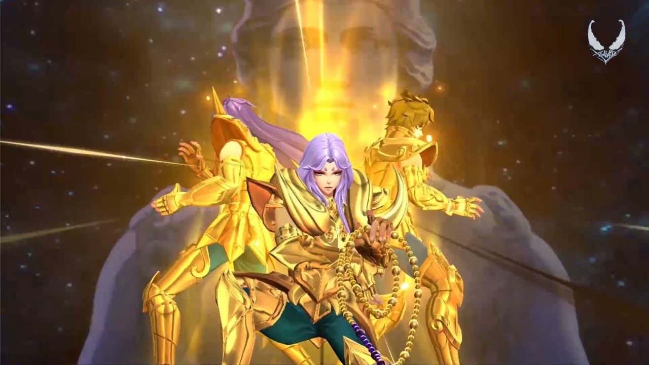 Athena Exclamation Extended Latino, Saint Seiya Tencent - YouTube