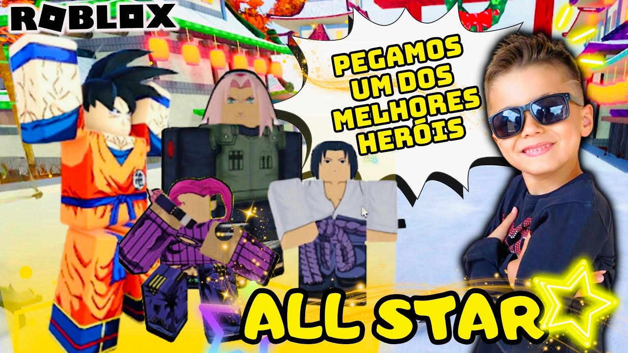 Comecei com muita sorte - ALL STARS ROBLOX - YouTube