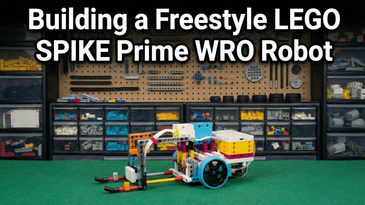 Easy Freestyle LEGO Spike Prime WRO Robot Build (Beginner Friendly ...