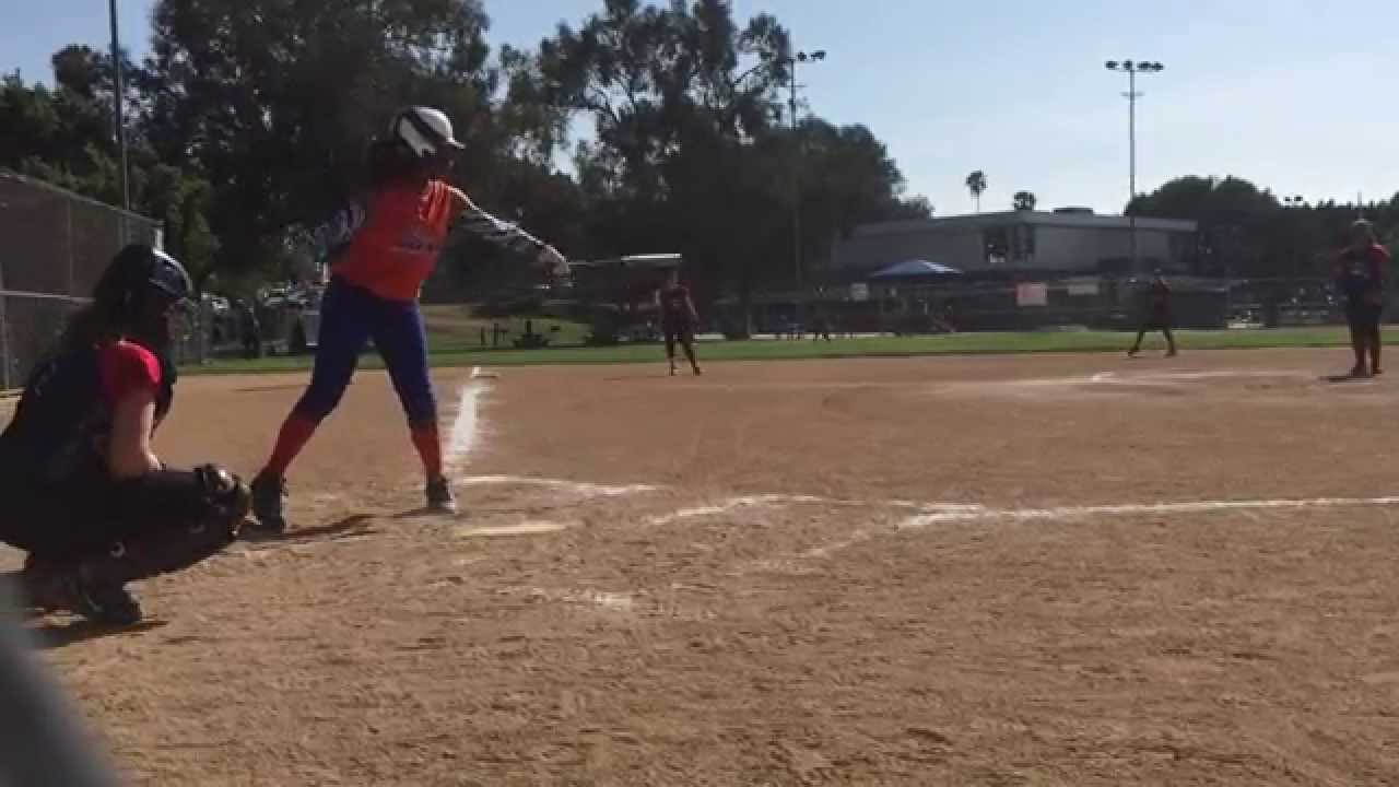 HOMERUN!!! NTGSL vs Wilshire. 14U Fast Pitch Softball. 03/21/2015 ...