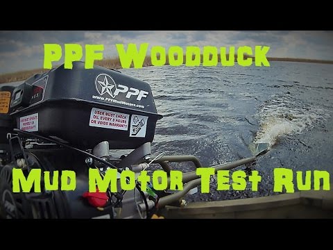 PPF Woodduck Mud Motor Test Run - YouTube