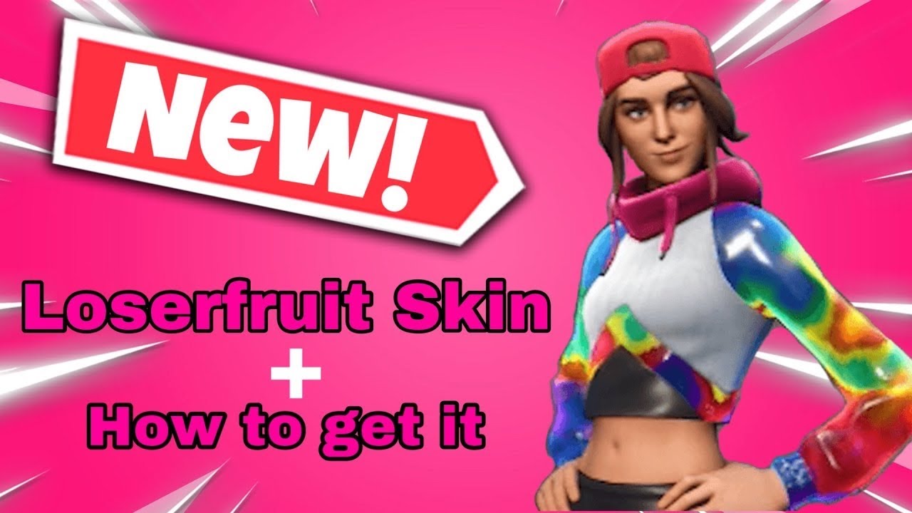 How To Get LoserFruit Skin On Fortnite - YouTube