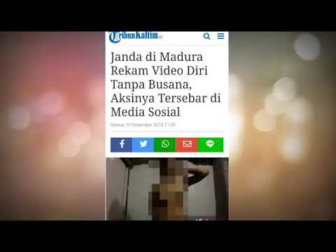 Asli 100 % Viral Video Bugil Janda Manis Asal Sumenep,