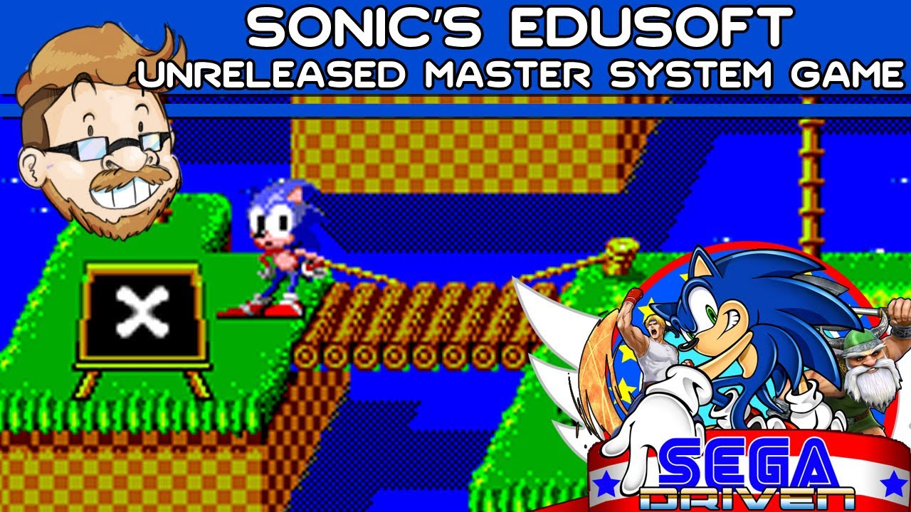 Sonic's Edusoft: Unreleased Master System Game | SEGADriven - YouTube