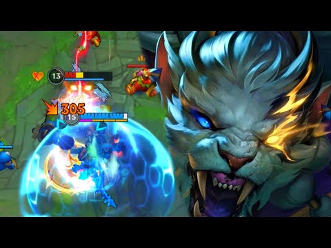 ONE SHOT... RENGAR GAMEPLAY, BUILD AND RUNES (Wild Rift) - YouTube