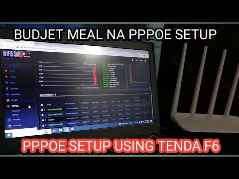 WIFI5-SOFT PPPOE SETUP USING TENDA F6 - YouTube