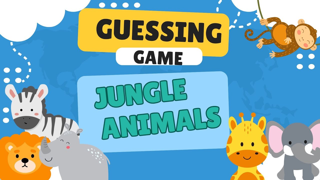Guess the Jungle Animal Game - YouTube