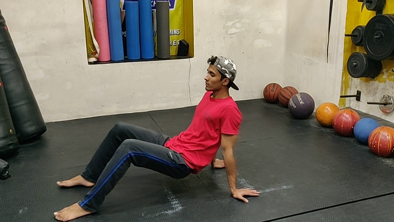 One Arm Crab Extension - YouTube